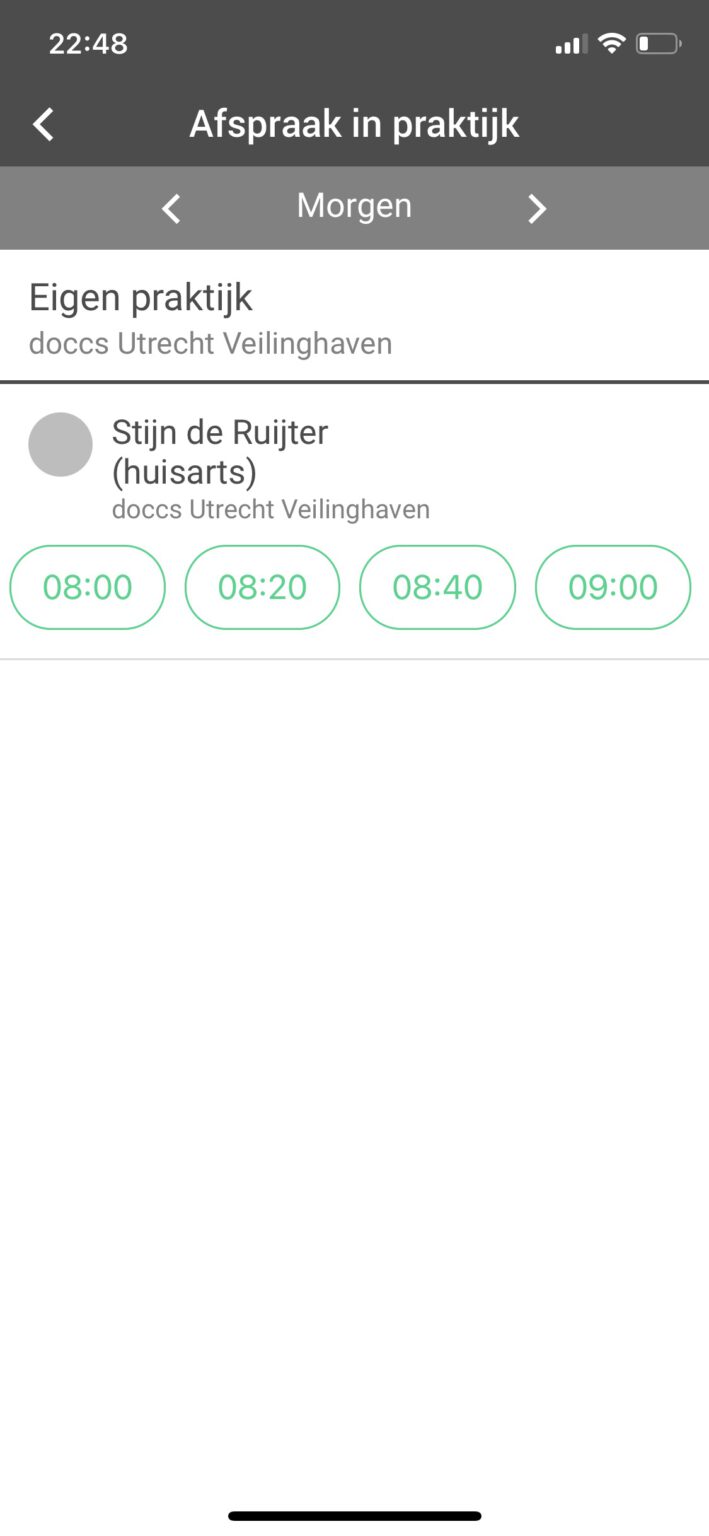 The doccs app - doccs