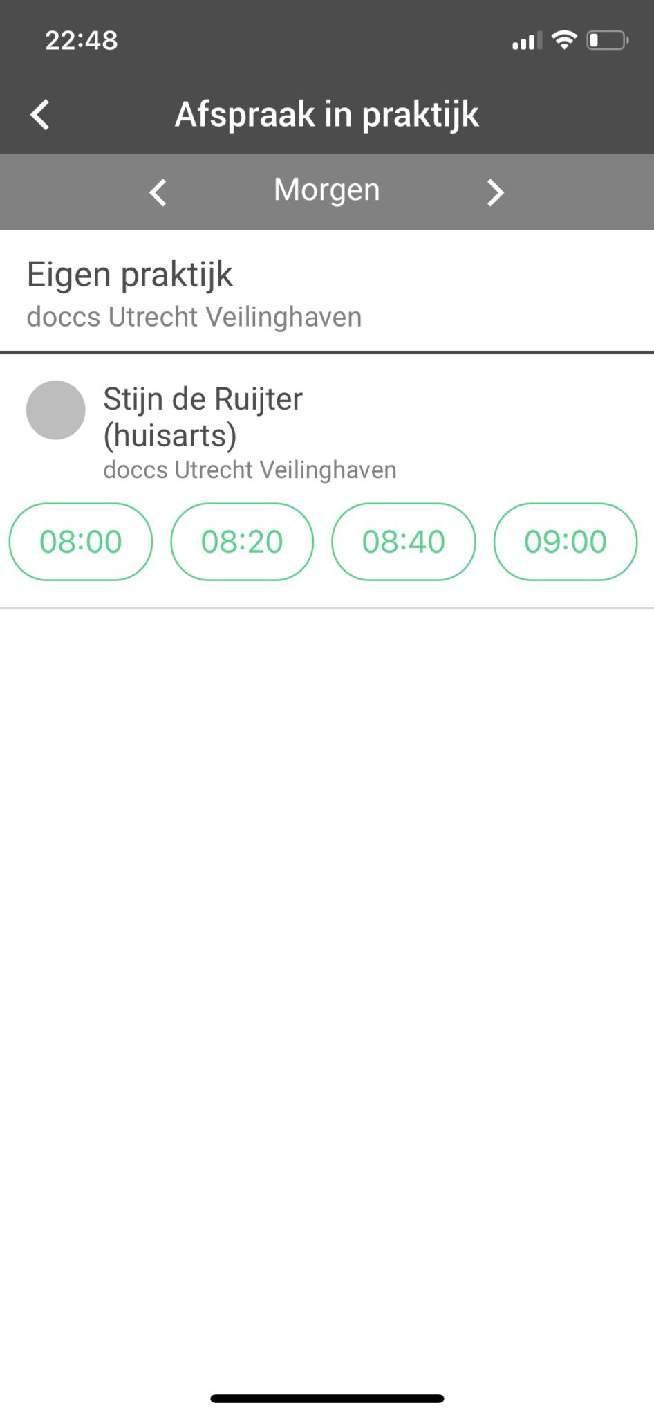 The doccs app - doccs